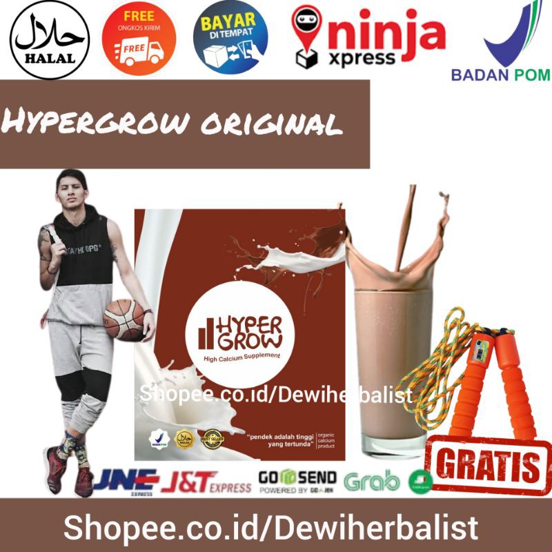Jual Hyper grow Hypergrow Original - Peninggi Badan Hyper Grow Ori Susu ...