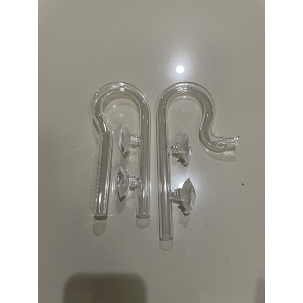 Jual Mini Glass Lily Pipe Inflow Outflow 12/16 12mm | Shopee Indonesia
