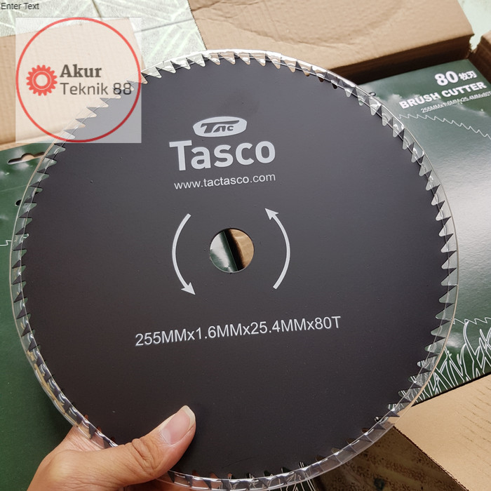 Jual Pisau Rumput bulat 80t TASCO ASLI ORIGINAL | Shopee Indonesia