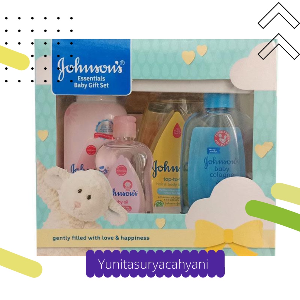 Jual Johnsons Baby shower , Essentials Baby Gift,Starter Kit Baby Gift ...