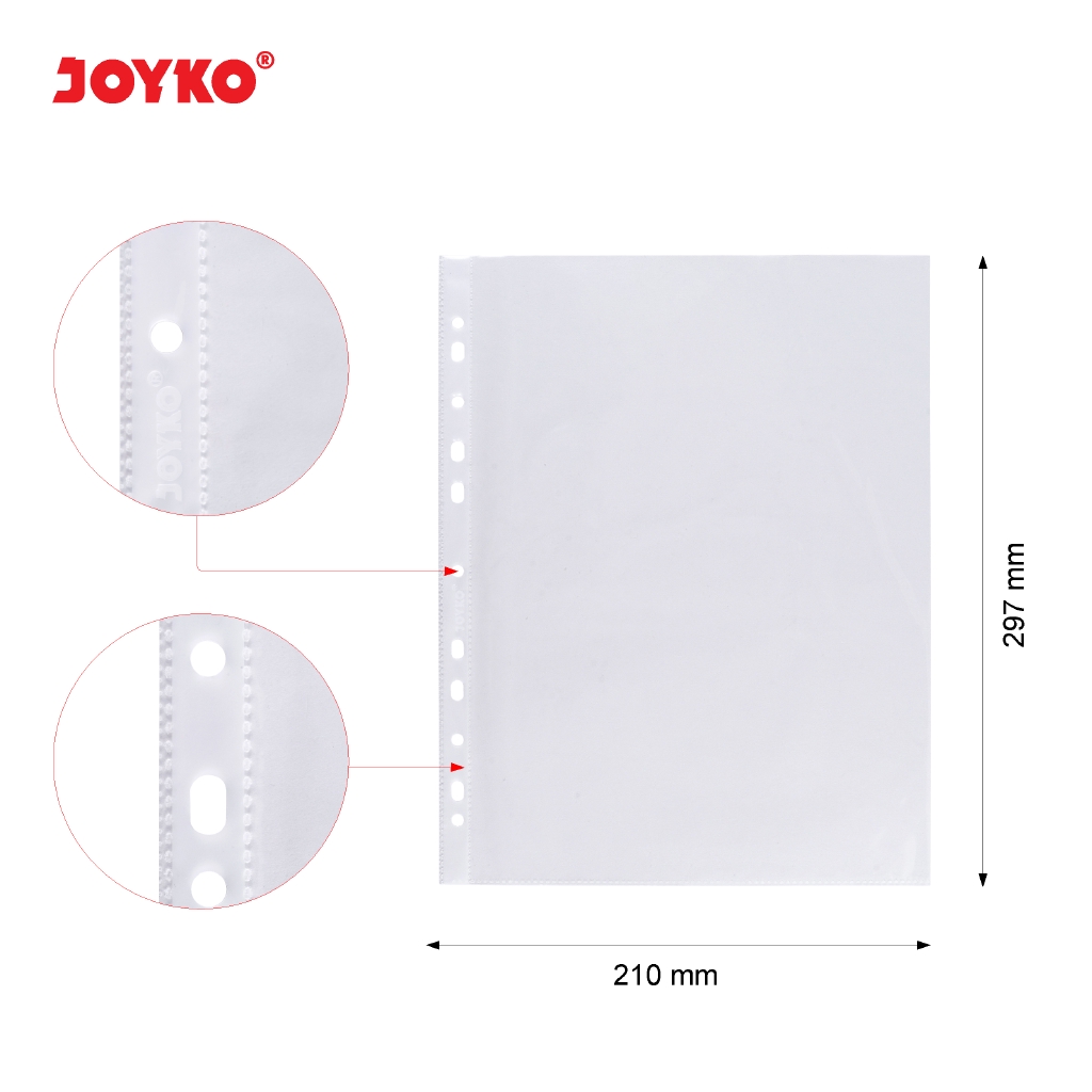 Jual Sheet Protector Pelindung Kertas Joyko SHP-202-10 A4 1 Pack 10 Pcs ...