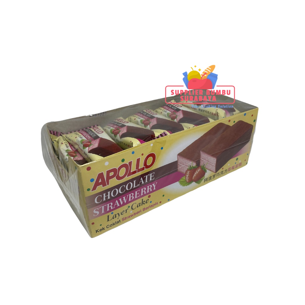 Jual Apollo Layer Cake Kue Bolu Chocolate Strawberry Blueberry Pandan ...
