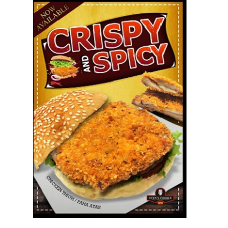 Jual SVEN CHOICE CRISPY & SPICY CHICKEN THIGH | Shopee Indonesia