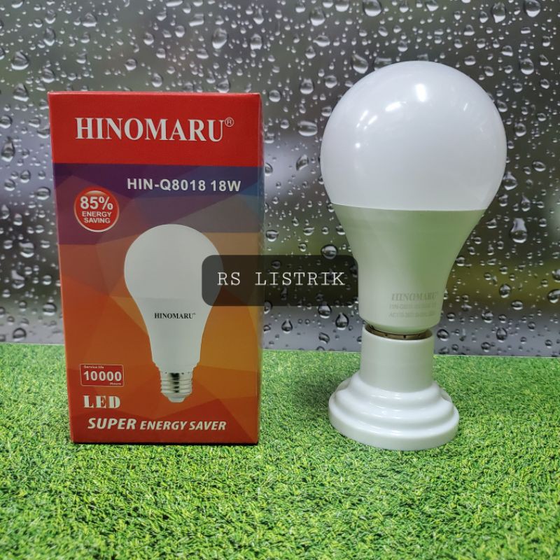 Jual Lampu LED Hinomaru Bulb 18 Watt CAHAYA PUTIH COOL DAYLIGHT 6500K | Shopee Indonesia