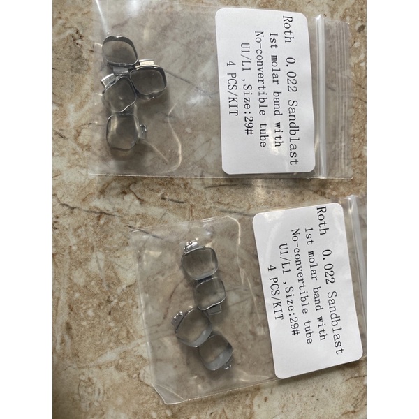 Jual Dental Orthodontic Roth 022 1st Molar Buccal Tube Band 28 sd 43,5 ...