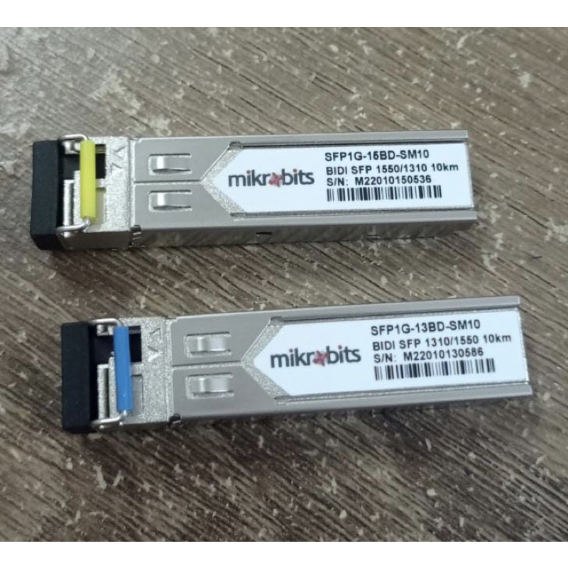 Jual Mikrobits SFP Transceiver SFP-1G-BD-SM-10KM | Shopee Indonesia