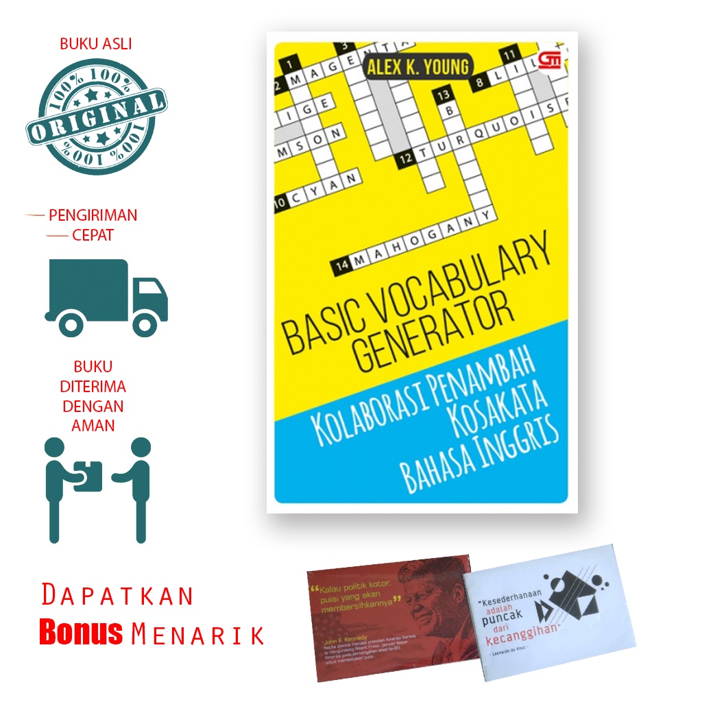 Jual Buku Basic Vocabulary Generator | Shopee Indonesia