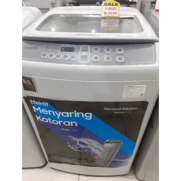 Jual MESIN CUCI SAMSUNG 1 TABUNG (TOP LOADING) 7,5KG/8,5KG/9KG | Shopee ...
