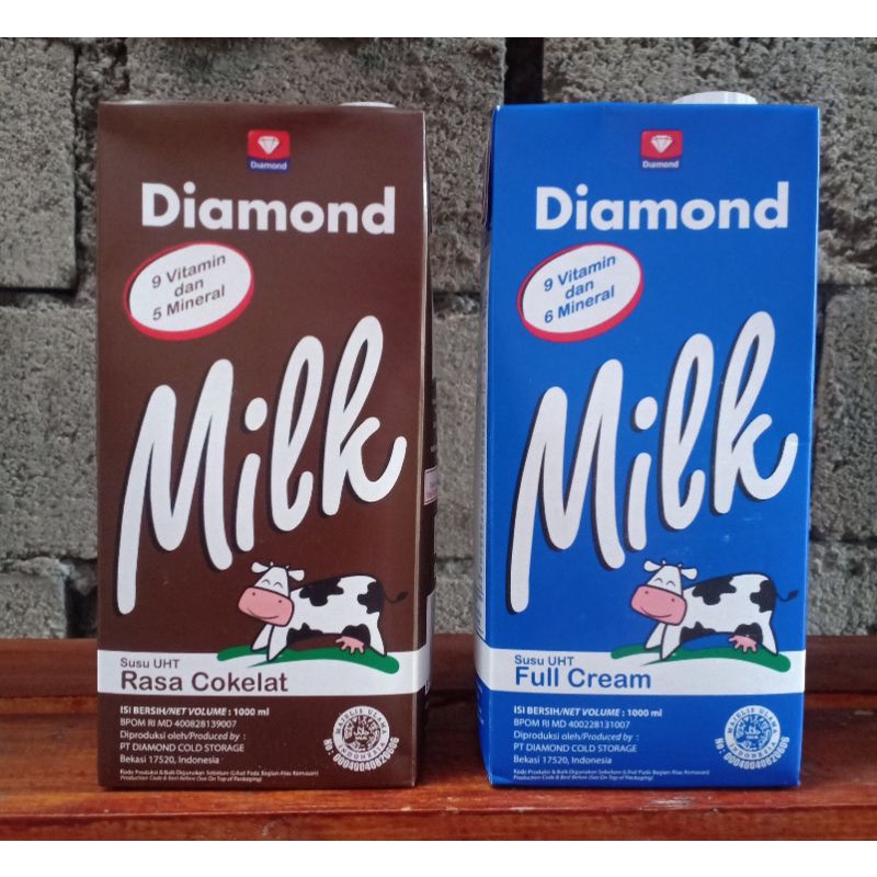 Jual diamond 1 liter | susu uht full cream | Shopee Indonesia