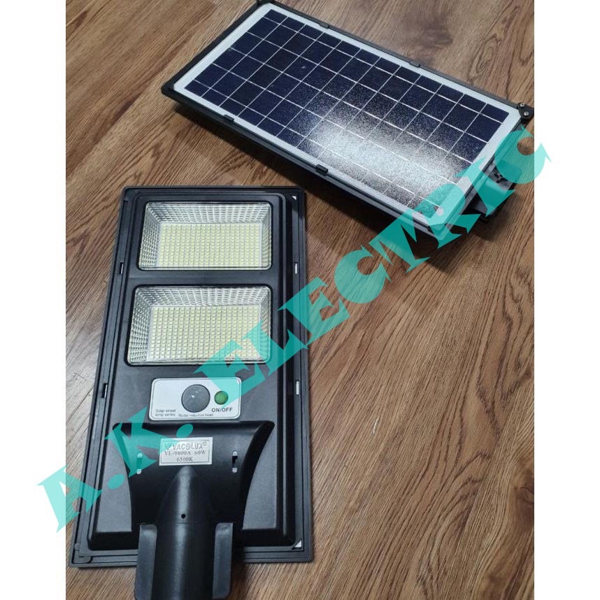 Jual Lampu jalan PJU Solar Cell Vacolux 60W 60Watt 60 Watt GARANSI 1 ...