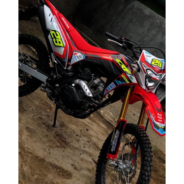 Jual DECAL STICKER FULL BODY FULL PRINT FULL BLOCK CRF 150L 150CC 2017 ...