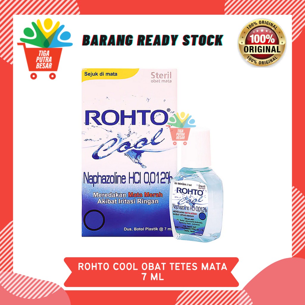Jual ROHTO COOL OBAT TETES MATA 7 ML | Shopee Indonesia