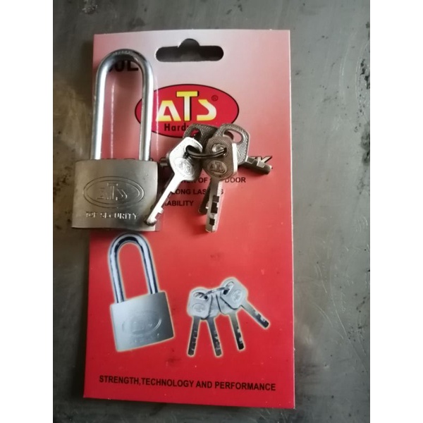 Jual gembok 30 mm ATS 4 anak kunci | Shopee Indonesia