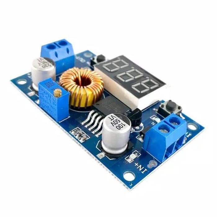 Jual Modul XL4015 DC-DC Step Down Module 5A 75W with Voltmeter tools n p | Shopee Indonesia