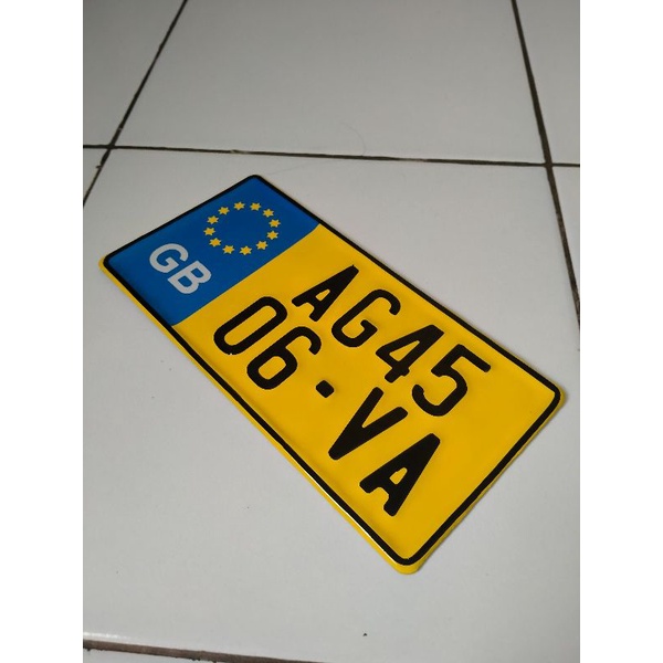 Jual PLAT NOMOR VARIASI ITALY | Shopee Indonesia