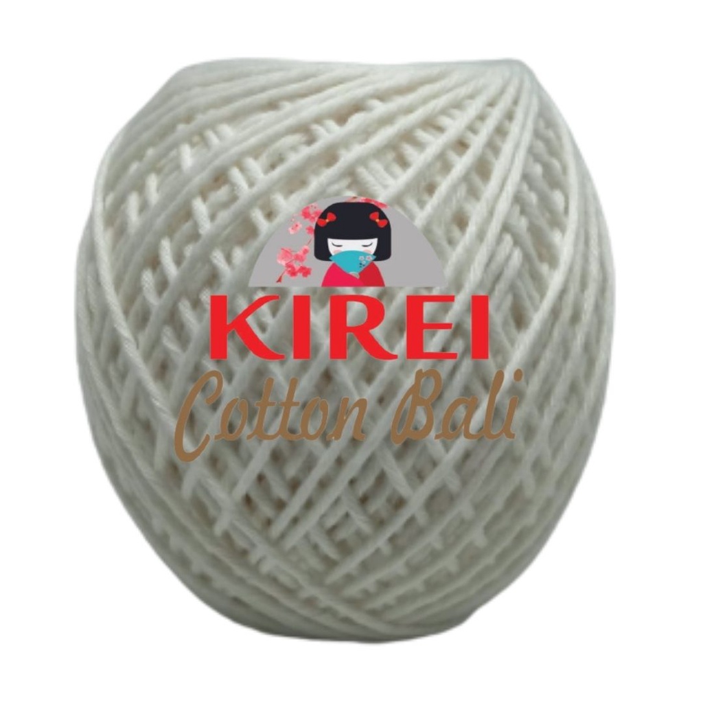 Jual Benang Rajut Katun Bali - Kirei Soft Cotton Small Ply Panjang 330M ...