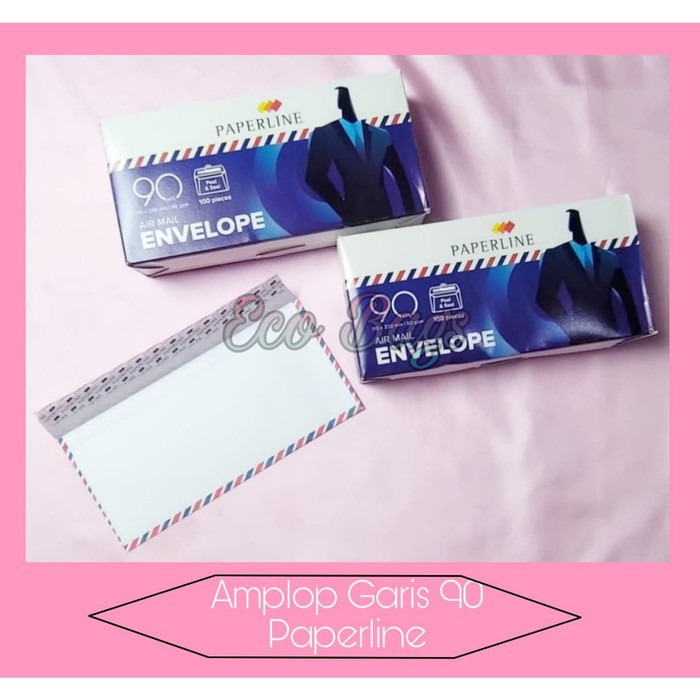 Jual Amplop 90 Paperline / Amplop Garis Besar 90 Paperline Uk 110mm x ...