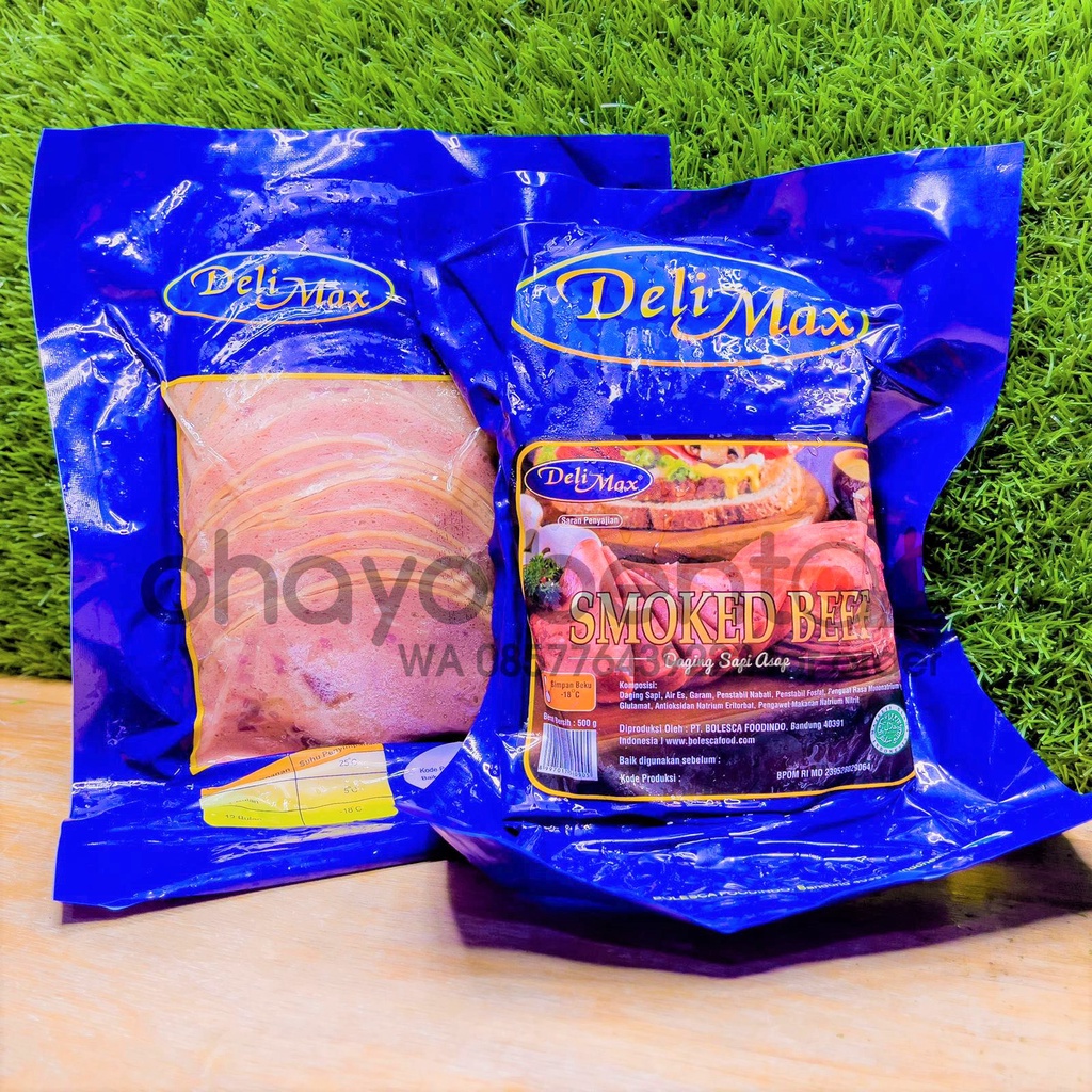 Jual Smoked Beef Daging Asap Delimax 500 Gr / Deli Max Sapi Asap ...