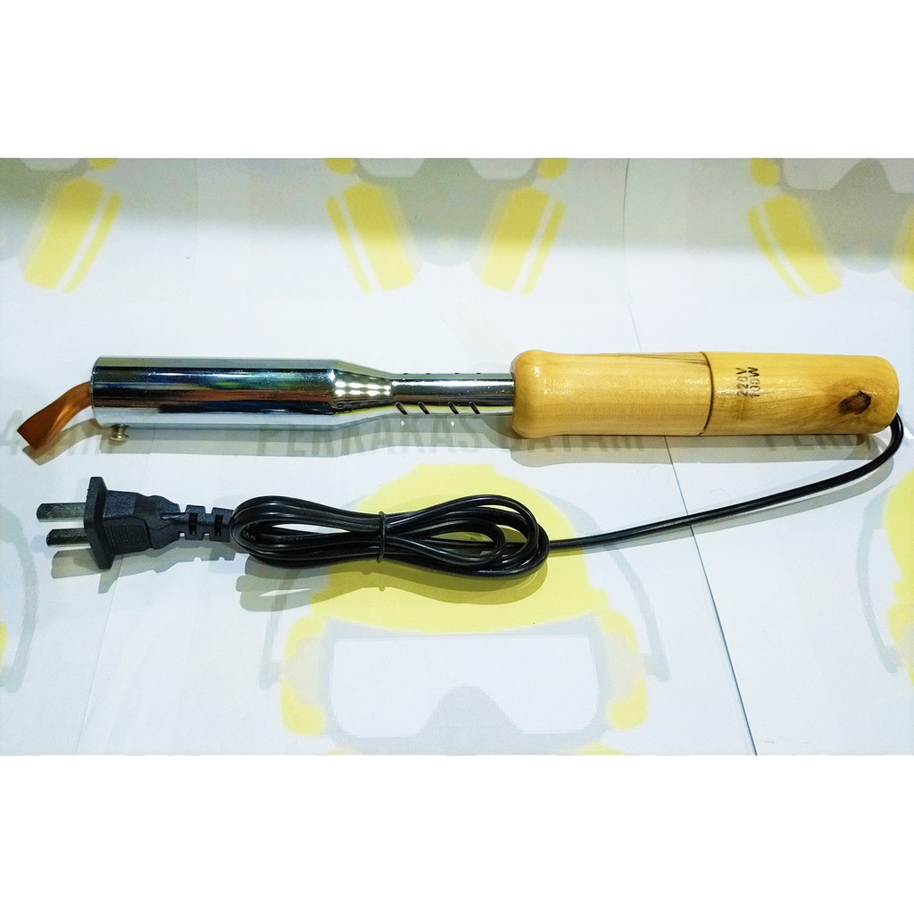 Jual Alat Patri 100 Watt - Soldering Iron - Solder Listrik Gagang Kayu ...