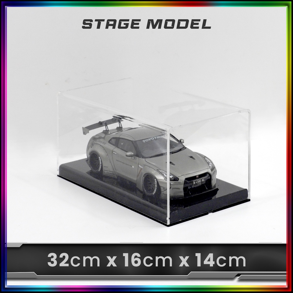 Jual Box Diecast Akrilik Model Tekuk Stage Edition Skala 1:18 | Shopee ...