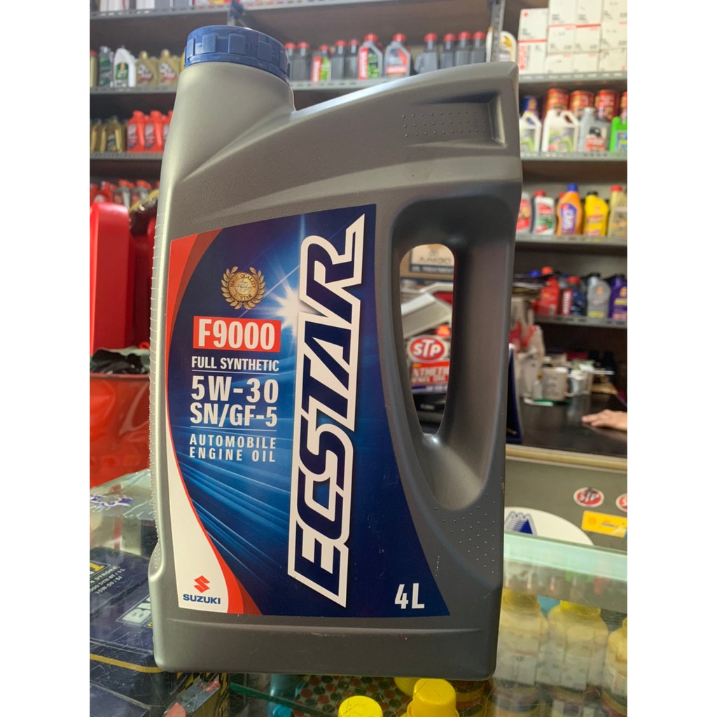 Jual Suzuki Ecstar F9000 Full Synthetic 5W-30 (4L) | Shopee Indonesia