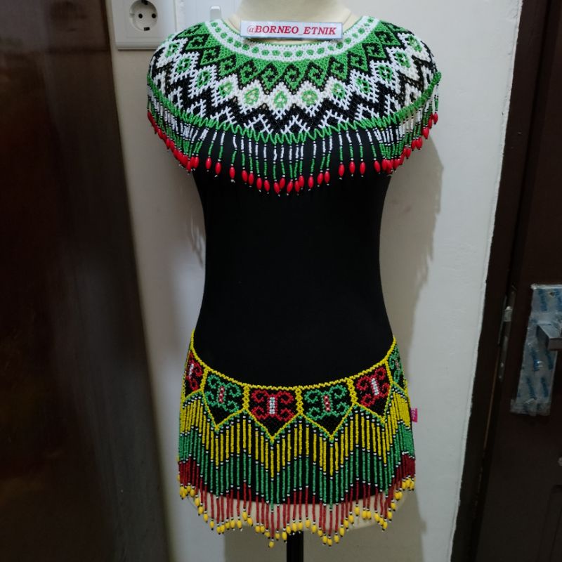 Jual satu set aksesoris kalung dada teratai dan rumbai pinggang ikat ...