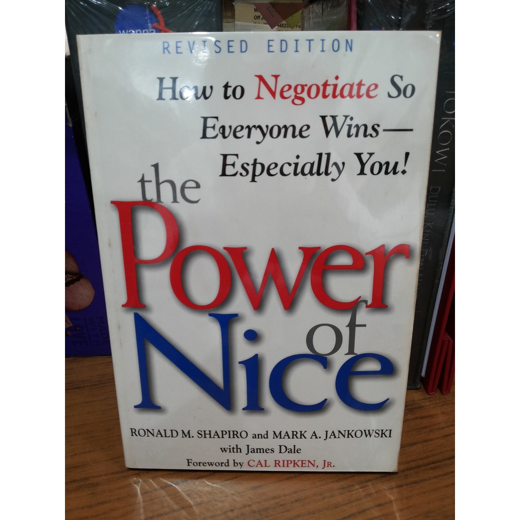 Jual Buku The Power of Nice --- Ronald M. Shapiro and Mark A. Jankowski ...