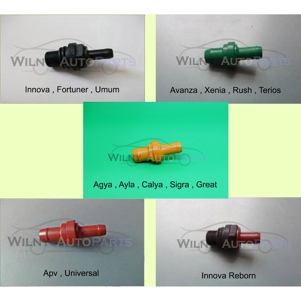 Jual Valve PVC angin / Original Agya Ayla Calya Sigra APV Avanza Xenia ...