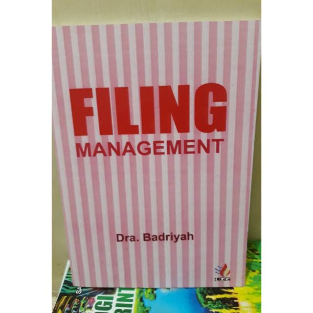 Jual buku filing management by Dra. Badriah | Shopee Indonesia