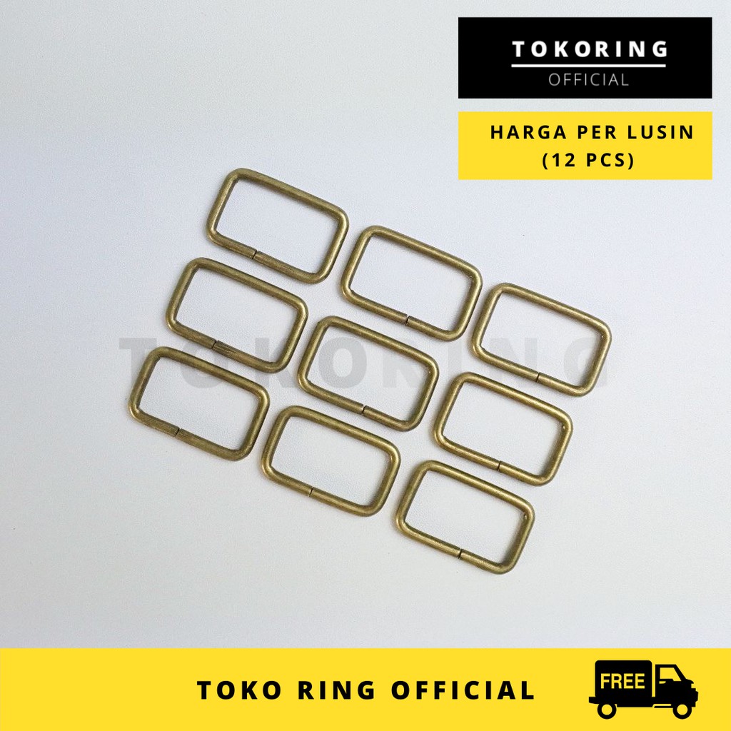 Jual Ring Kotak 2,5 cm tebal 2,5 mm ATG - Toko Ring Official (Harga per ...