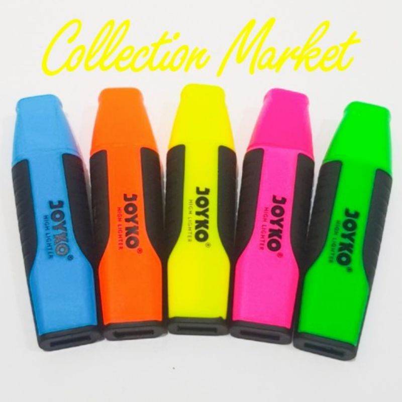 Jual stabilo /Penanda berwarna merk JOYKO 1 pak isi 10 pcs | Shopee ...