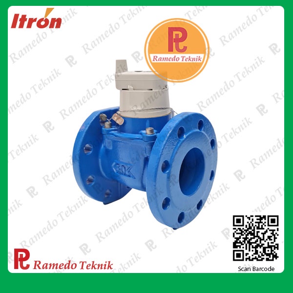 Jual Water Meter Itron Woltex + Cyble RF 3 Inch - Meteran Air Standar ...