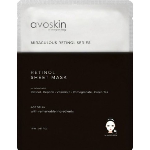 Jual (READY) Avoskin Retinol Sheet Mask (PROMO) (EXP JULI 2023 ...