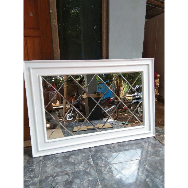Jual kaca hias bevel molding/kaca cermin bevel. | Shopee Indonesia