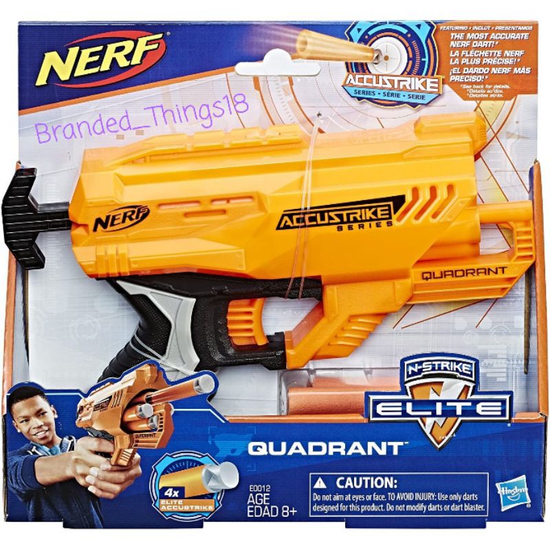 Jual nerf quadrant acustrike series seri mainan tembakan nerf original ...