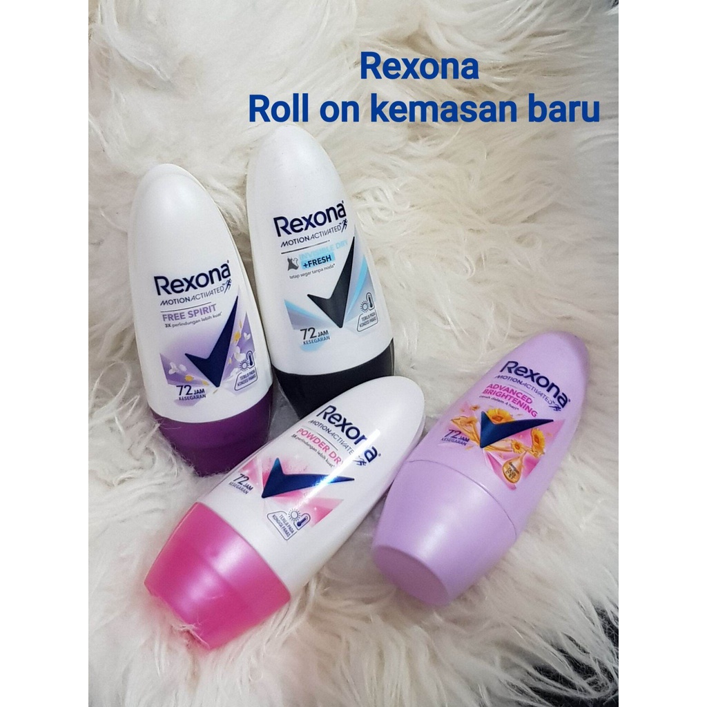 Jual Rexona Women Deodorant Roll On Penghilang Bau Badan Passion 45Ml | Shopee Indonesia
