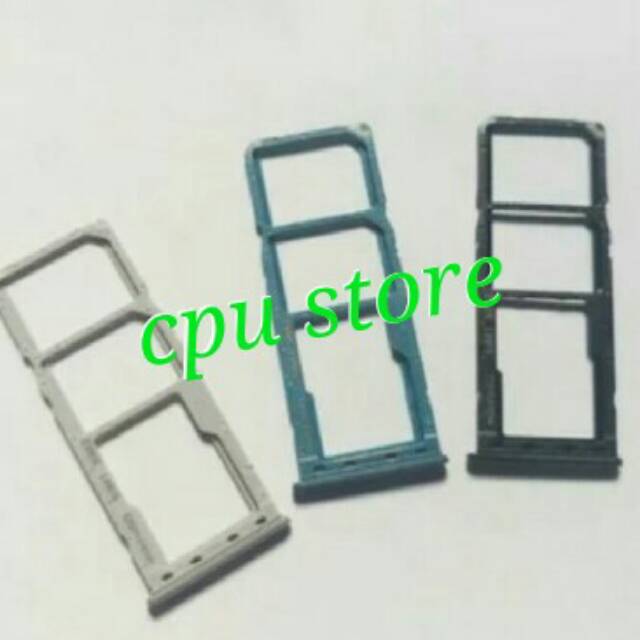 Jual Sim tray sim lock slot sim tempat kartu sim Samsung A50 original ...