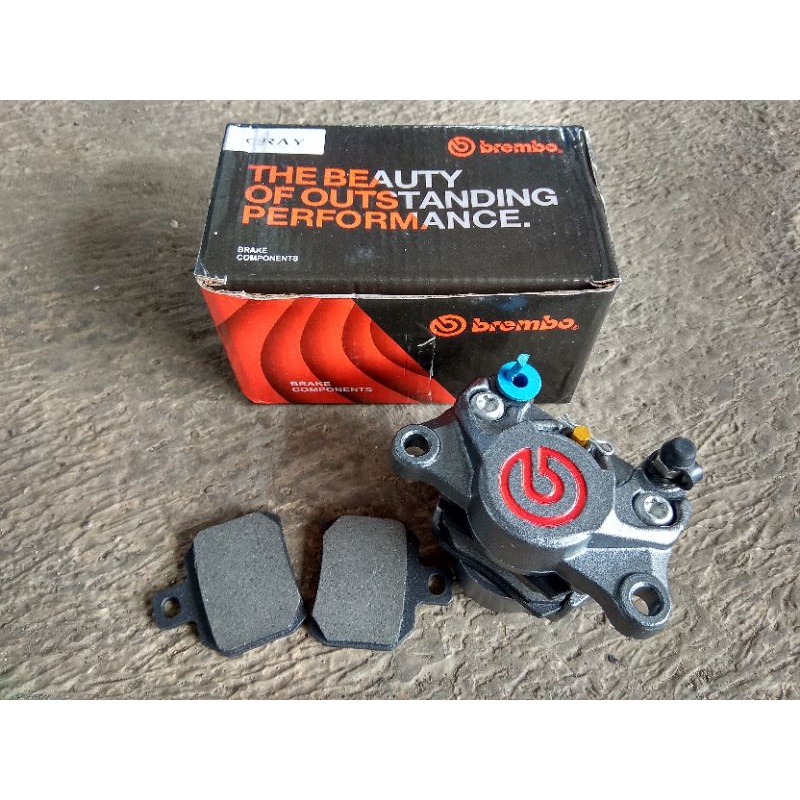 Jual Kaliper Brembo 2 piston big logo universal semua motor | Shopee Indonesia
