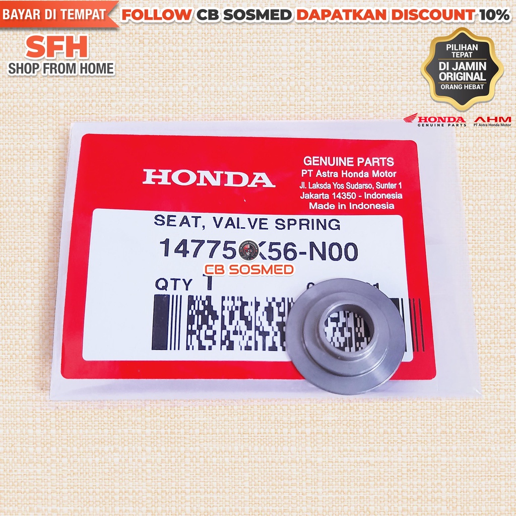 Jual BARU_ DUDUKAN PER KLEP NEW SONIC 150R SEAT VALVE SPRING SONIC 150R ...