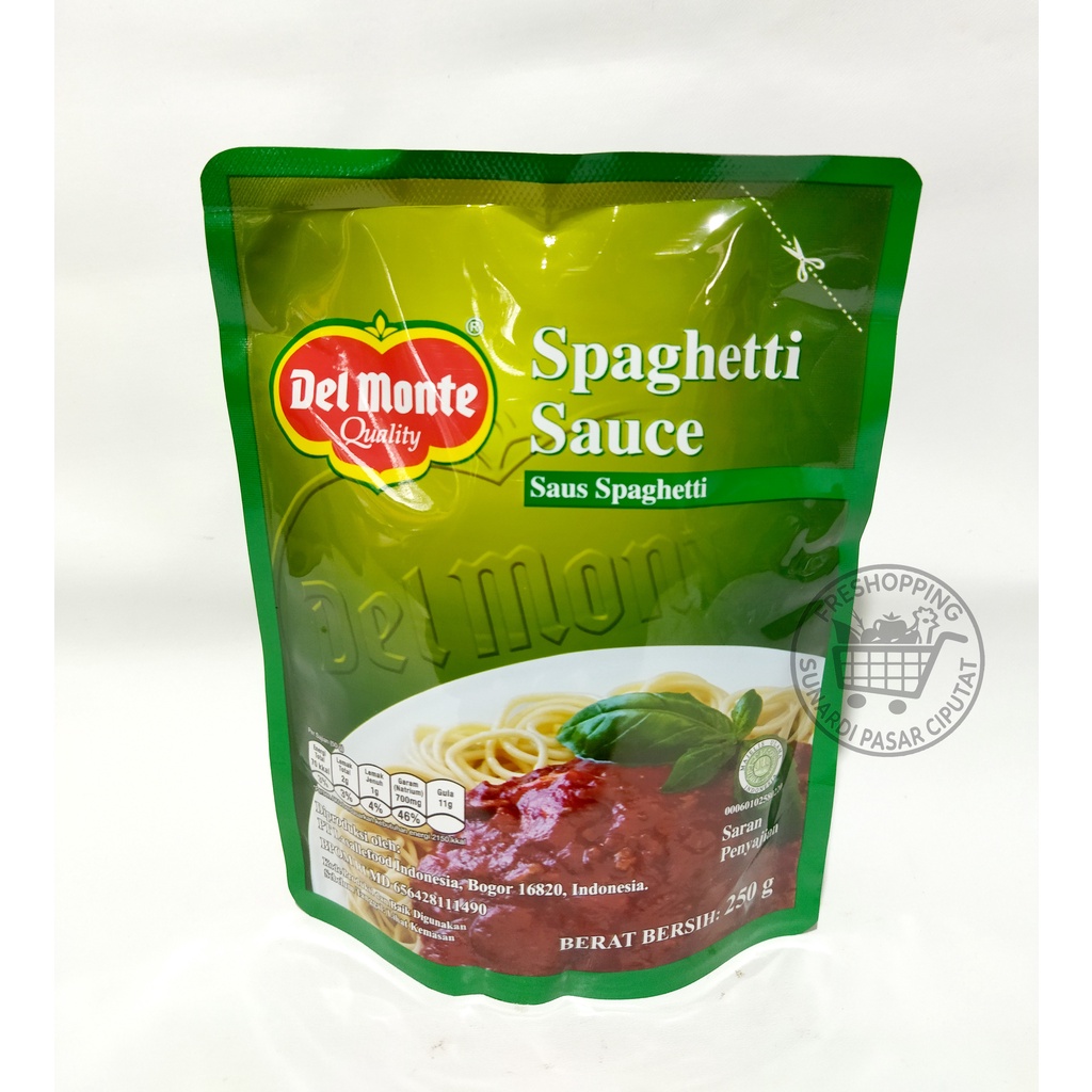 Jual Sauce Saos Spaghetti Del Monte 250 gram | Shopee Indonesia