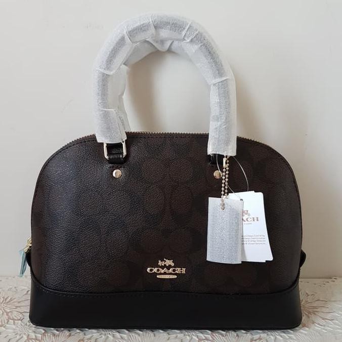 Jual Coach Signature Mini Sierra Mahogany - ORIGINAL GUARANTEE 100% ...