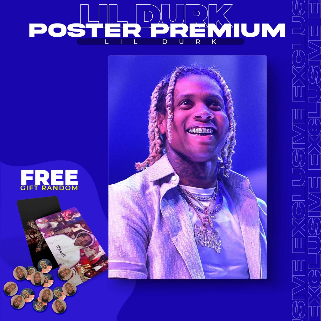 Jual [BM Poster Premium] LIL DURK (20 cm x 30 cm) || Hiasan Dinding ...