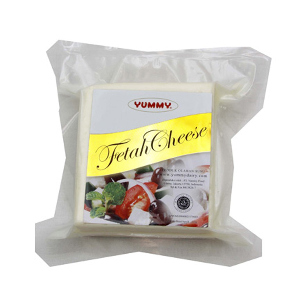 Jual Yummy Fetah Cheese/Feta Cheese/Fetah Cow Cheese 250 GR | Shopee ...