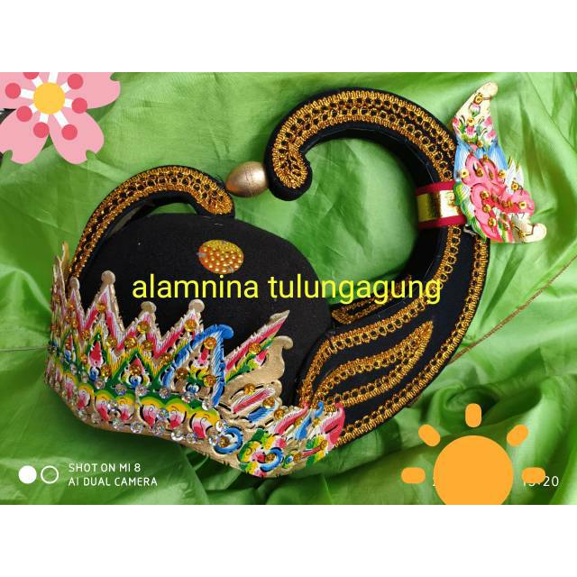 Jual Irah wayang orang mahkota headpiece aksesoris kepala tari karakter ...