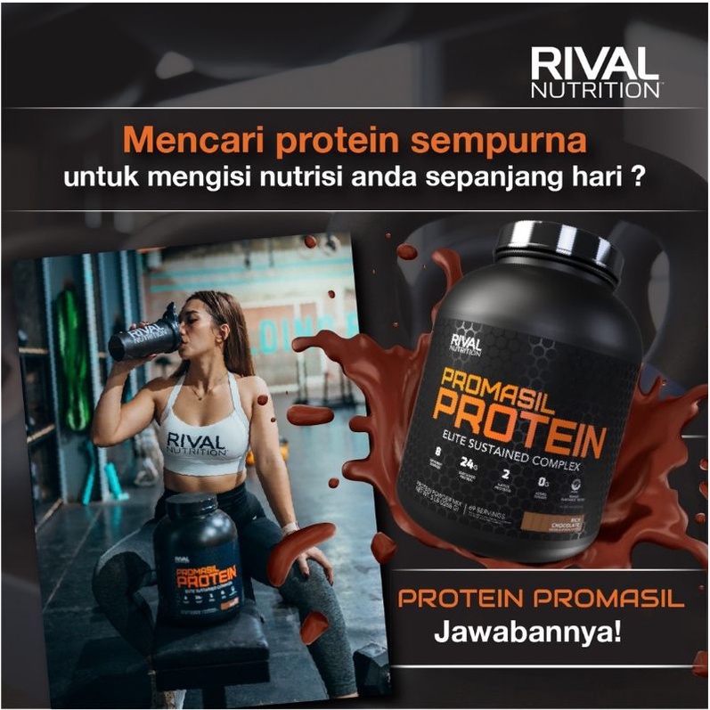 Jual Rival Promasil Protein | Shopee Indonesia