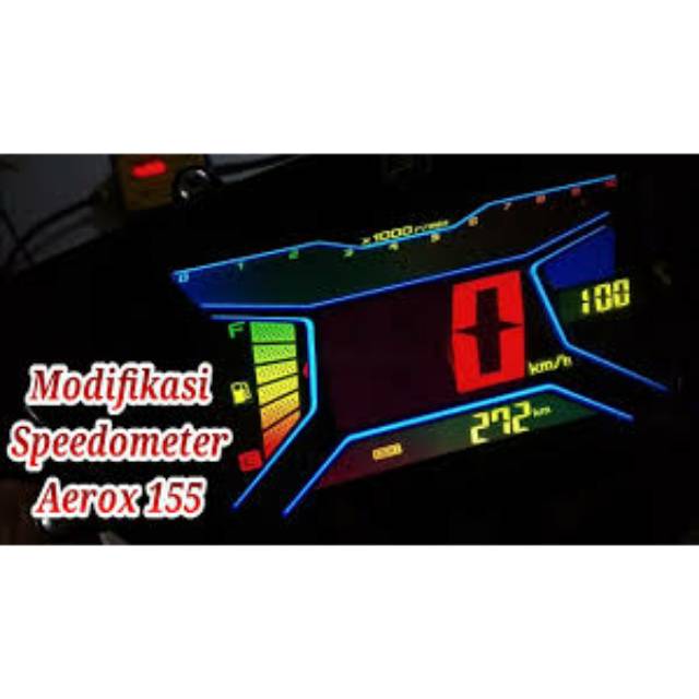 Jual Stiker AEROX 155CC Speedometer pelangi | Shopee Indonesia