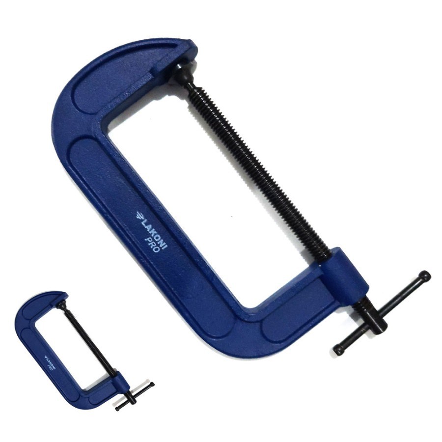 Jual Clamp C 3 Inch PREMIUM Klem C 3Inch LAKONI Pro Alat Penjepit Papan ...