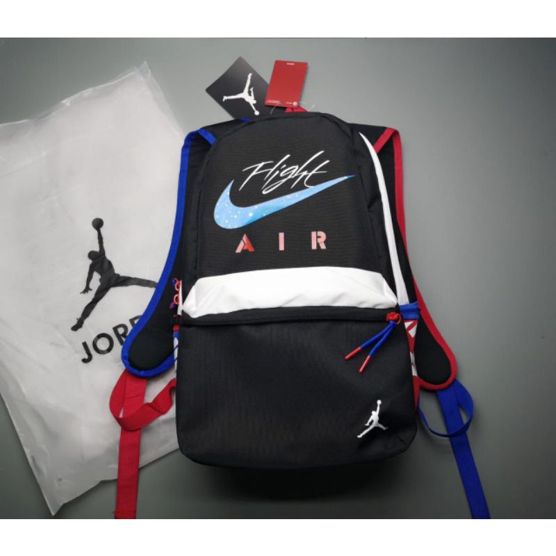 Jual Backpack Nike Air Jordan Flight Multi Color | Shopee Indonesia