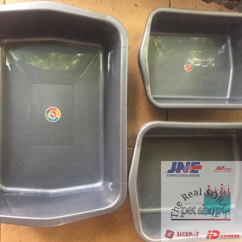 Jual Litter Box Ukuran S M L | Toilet Kucing Ukuran S M L | Litter Box ...