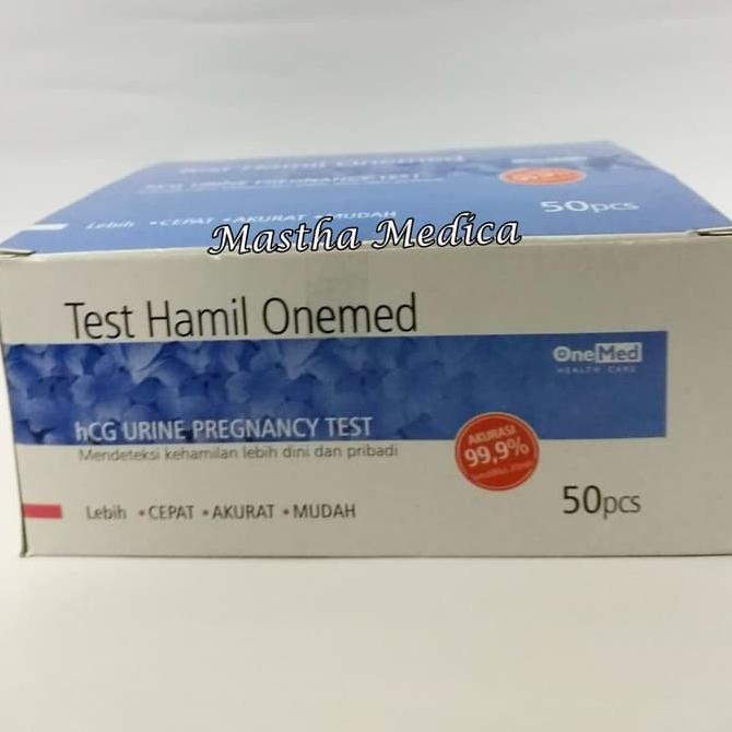 Jual Tes Hamil / Kehamilan hCG Urine Pregnancy Test Onemed BOX | Shopee ...